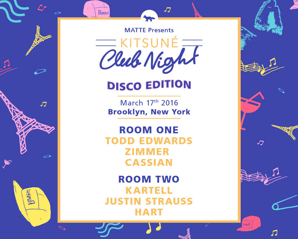 Kitsuné Club Night Disco Edition – Kartell Interview | Maison Kitsuné